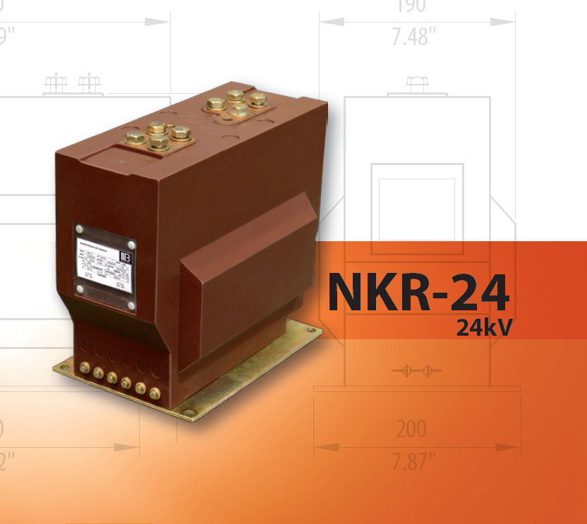 BALTEAU transformador de corriente NKR-24 24 kV para interior