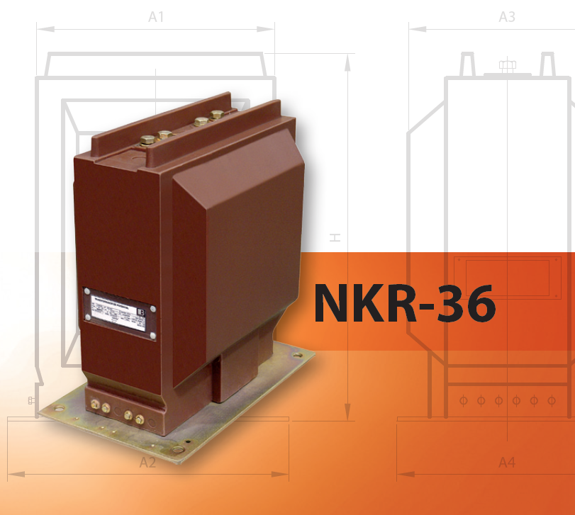 BALTEAU transformador de corriente NKR-36 para interiores